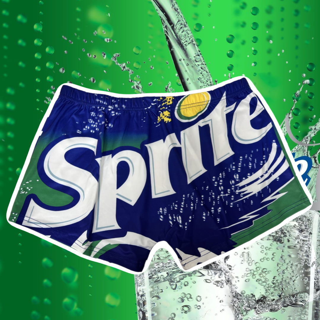 Sprite Blue Spandex Ladies Twerk Squat Booty Shorts – Purpsaftershave